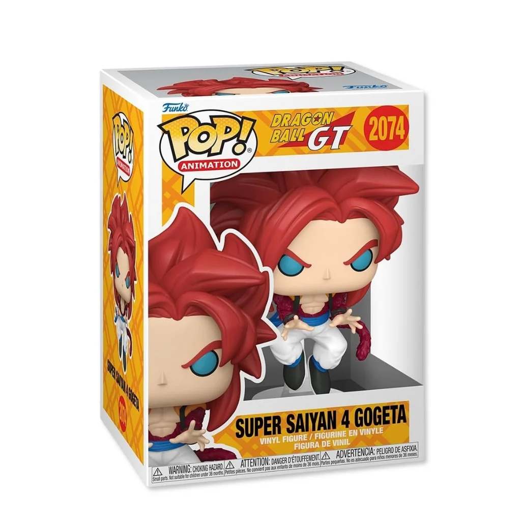 Funko Pop! Animation: Dragon Ball GT - Super Saiyan 4 Gogeta #2074 ...