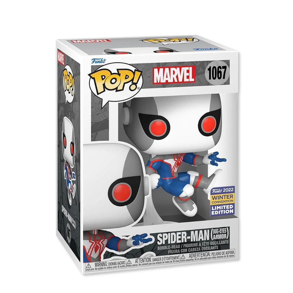 Funko Pop! Marvel - Spider-Man (Bug-Eyes Armor) #1067 - Puna Kolica