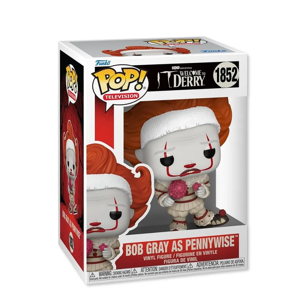 Funko Pop! TV: IT Welcome to Derry - Bob Gray as Pennywise #1852 - Puna ...